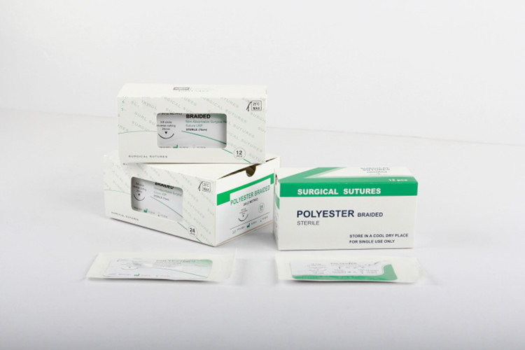Polyester Braided surgical suture - ZRMED MEDICAL