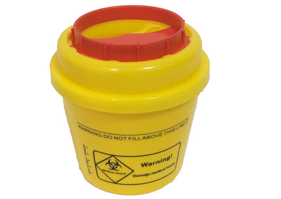 Cylinder Sharp container - ZRMED MEDICAL